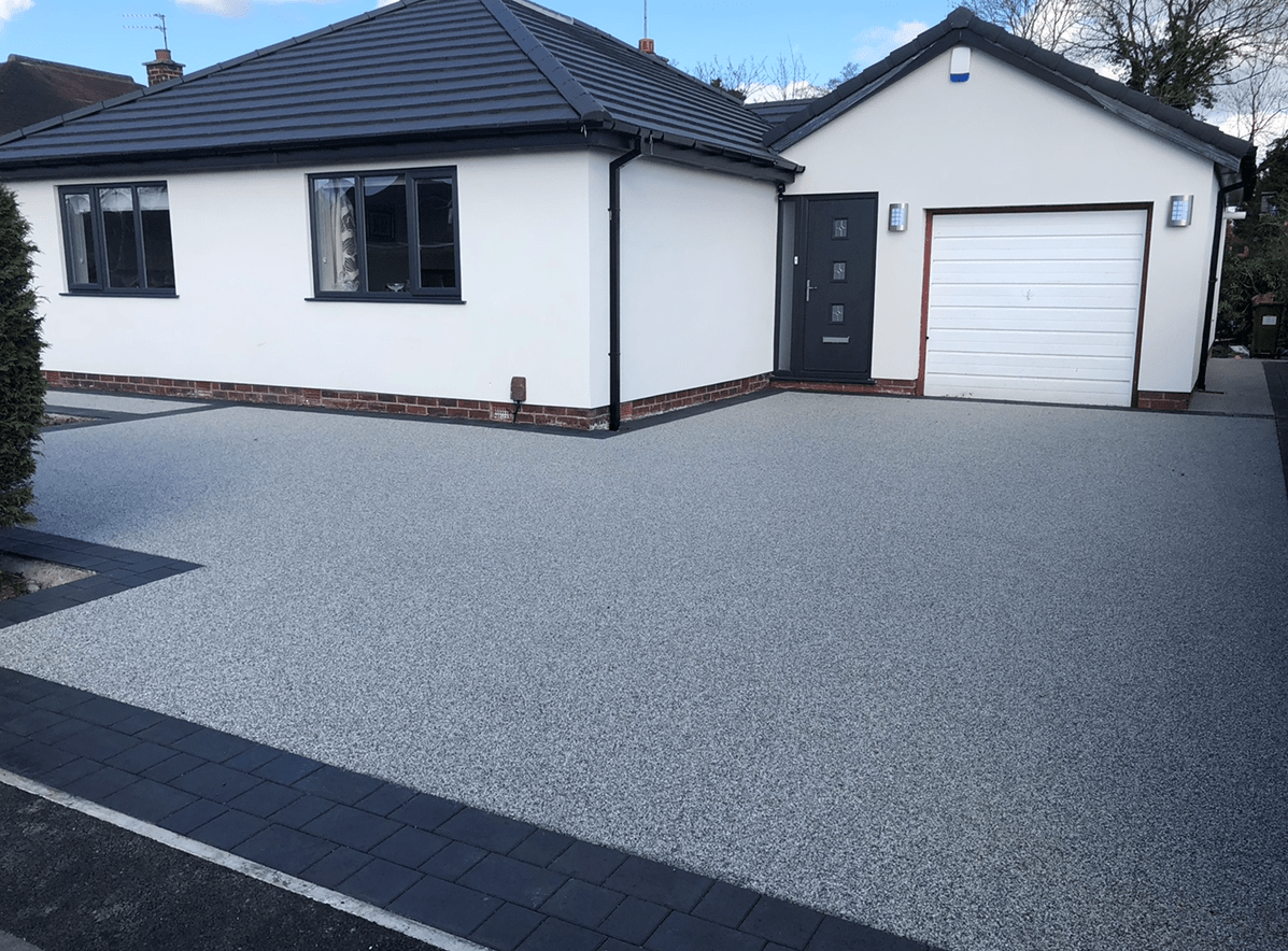 Creating the perfect grey resin driveway - Impress Construction